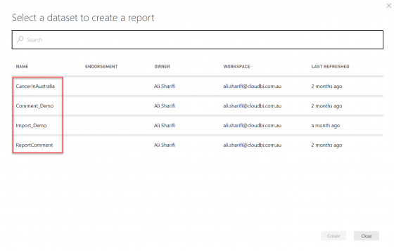 Power BI Design Modes – Part 3 – Live Connection – Cloud BI